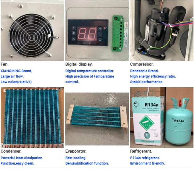 IP55 AC 220V Electrical Cabinet Cooler 300W , Small Enclosure Coolers