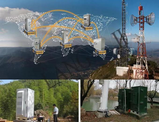 1 Compartment Outdoor Telecom Enclosure , Outdoor Weatherproof Cabinets ...