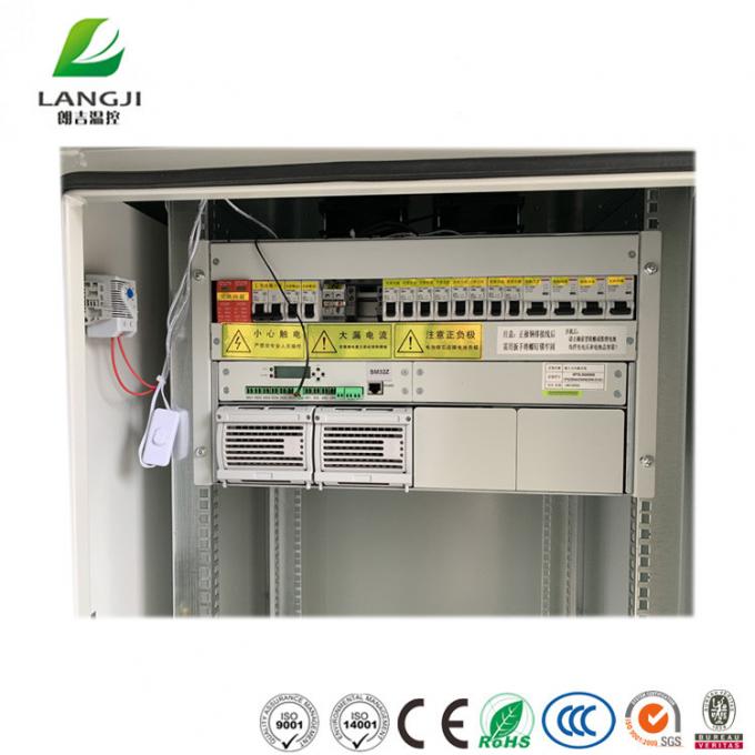 Color Coated Steel Outdoor Telecom Cabinet , 19" Outdoor Rack Mount ...