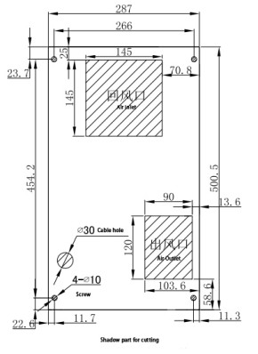 CE CNC Machine Air Conditioner , Enclosure Air Conditioning Unit