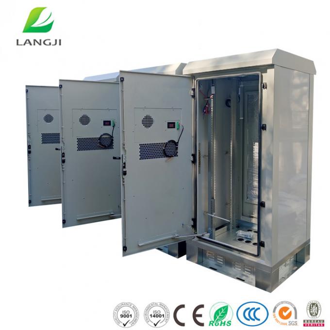 IP55 30U Floor Standing Telecom Cabinet 19 Inch Rack Enclosure